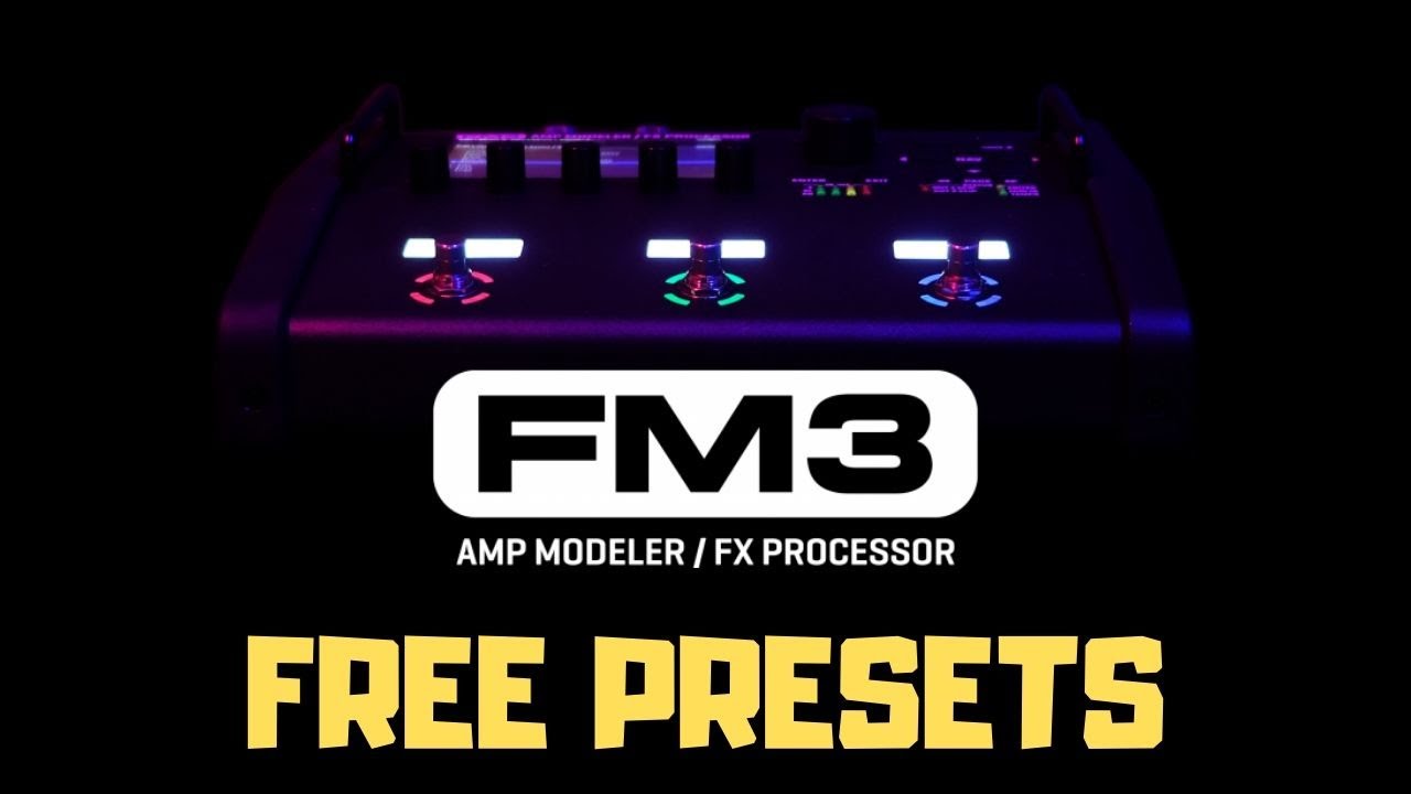 FM3 Firmware 1.04 - Free Presets, New Features - YouTube