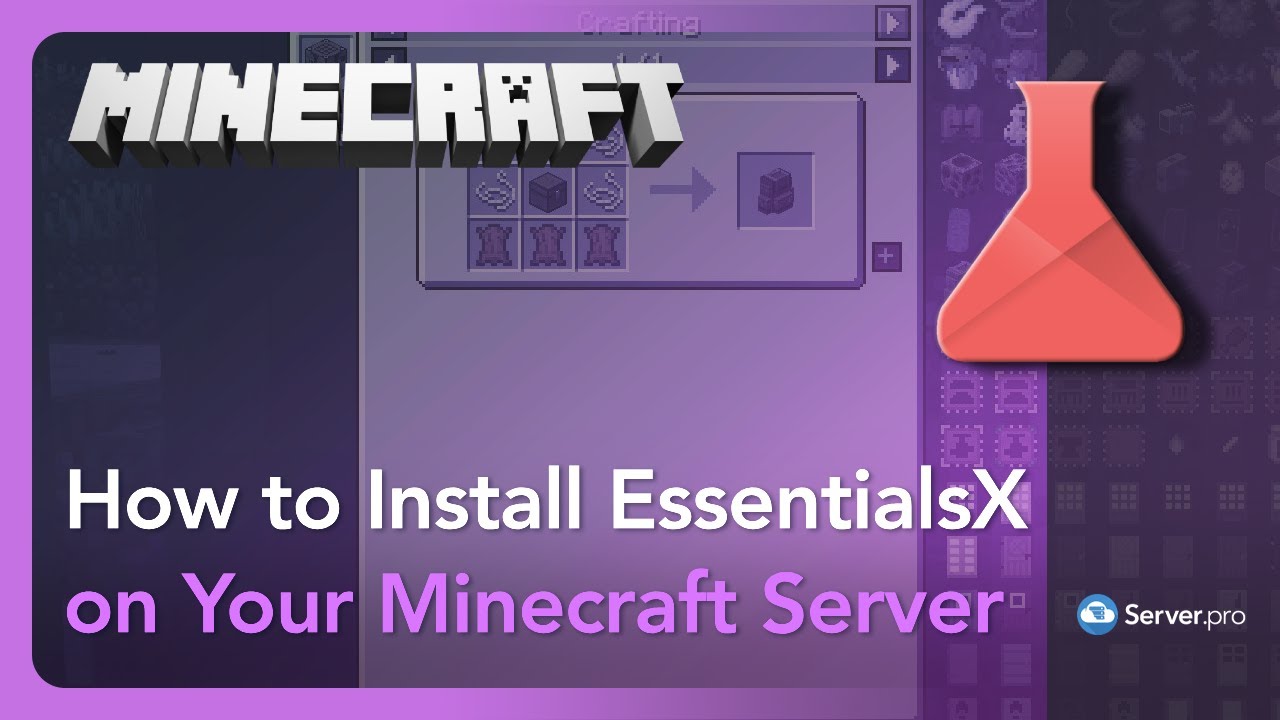 How to install EssentialsX - Minecraft Java - YouTube