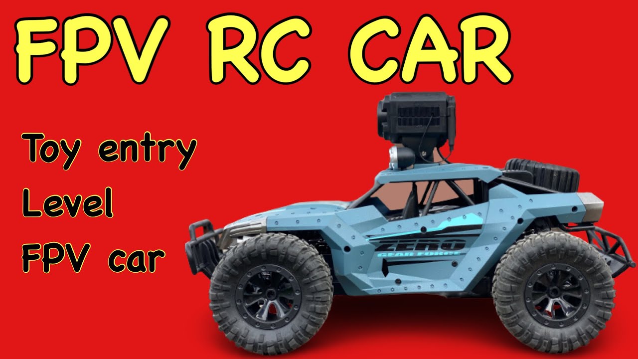 FPV RC car DEERC RC car DE36W - YouTube