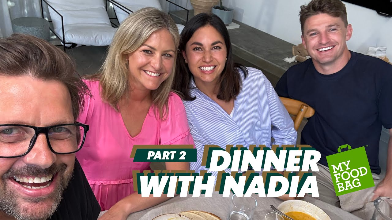 Dinner with Nadia: My Food Bag Now Serves 6 - Part 2 - YouTube