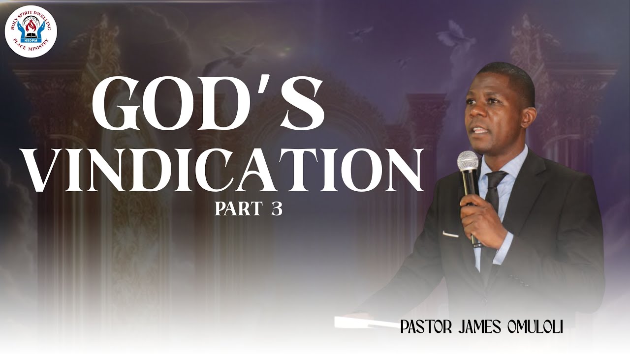 Sunday Service || God's Vindication Part 3 || Pst James Omuloli || 16 March 2025 - YouTube