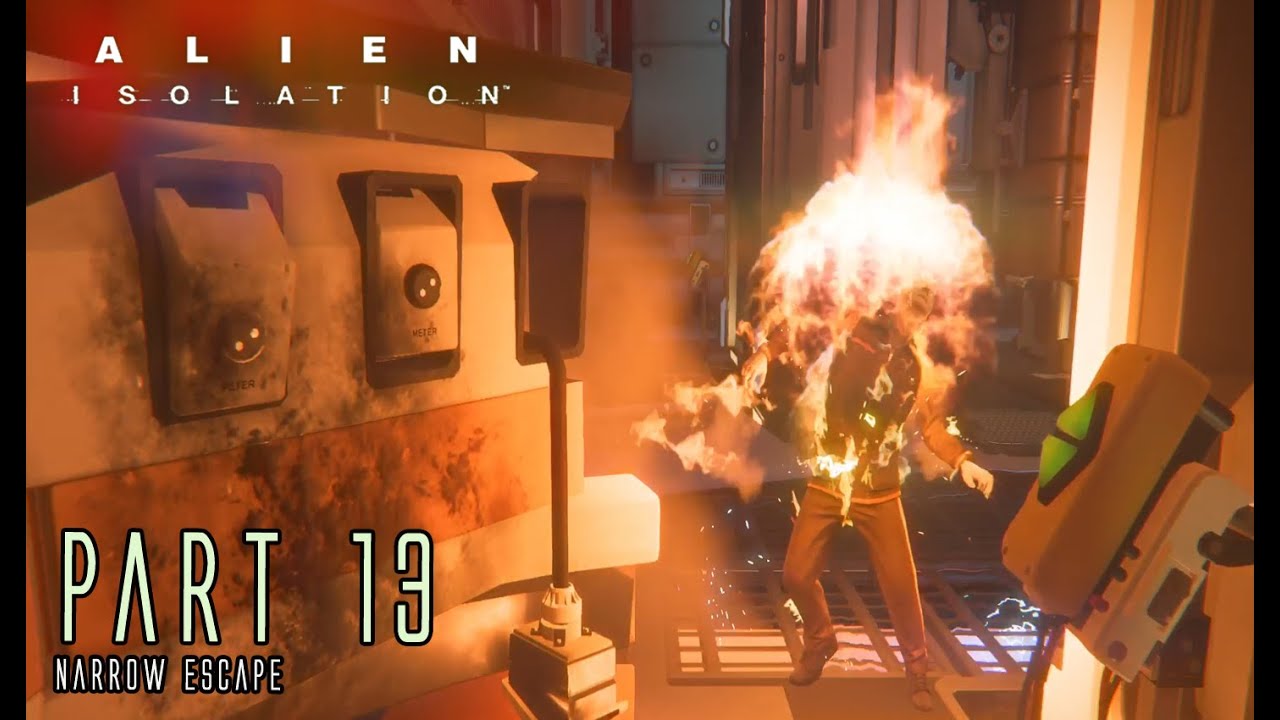 ALIEN ISOLATION | Part 13 (Escape!) | Cinematic Gameplay Walkthrough ...