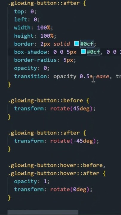 How To Design Glowing Button With Hover Effects Css Glowing Button Html Css Youtube
