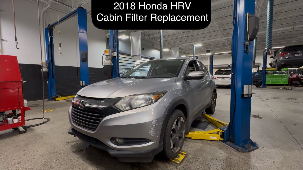 2018 Honda HRV - Cabin Air Filter Replacement How-to - YouTube