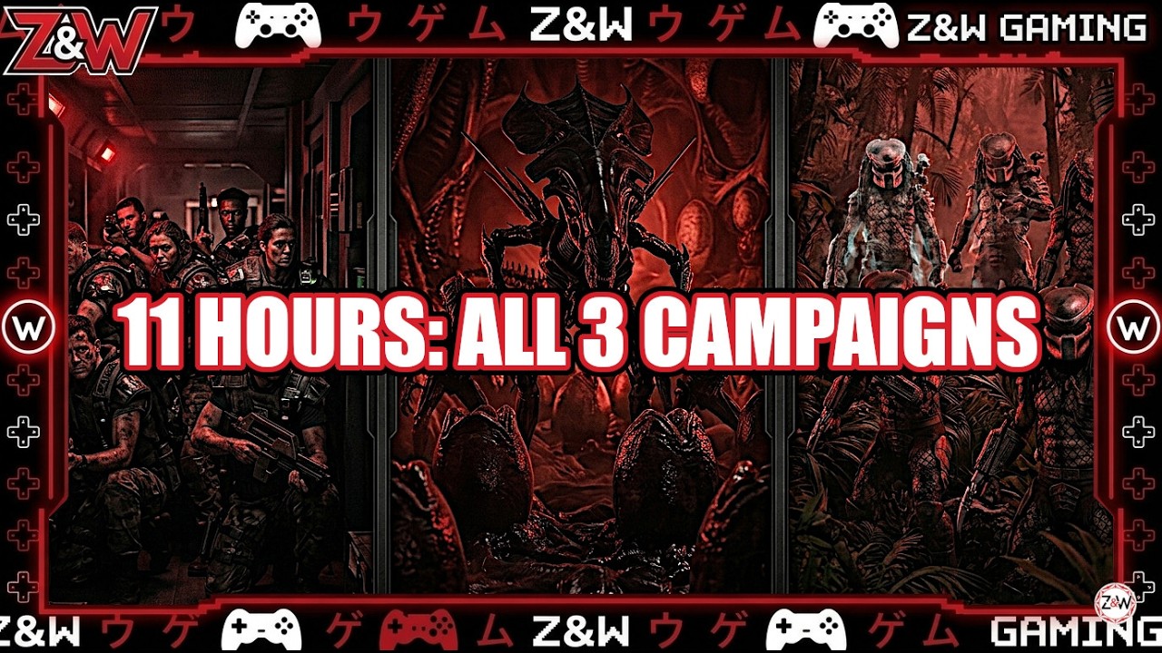 Aliens Versus Predator: Extinction | The Full Story | All 3 Campaigns ...