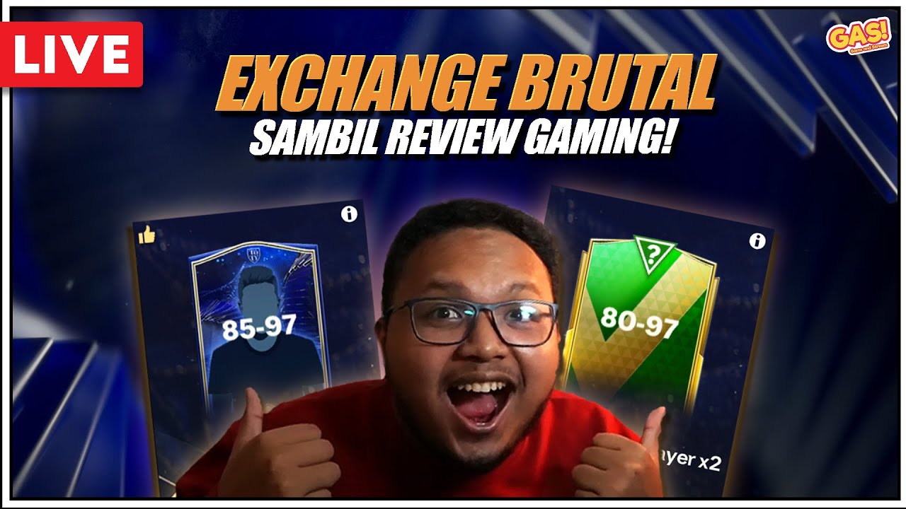 EXCHANGE BRUTAL SAMBIL REVIEW GAMING! - FC MOBILE INDONESIA - YouTube