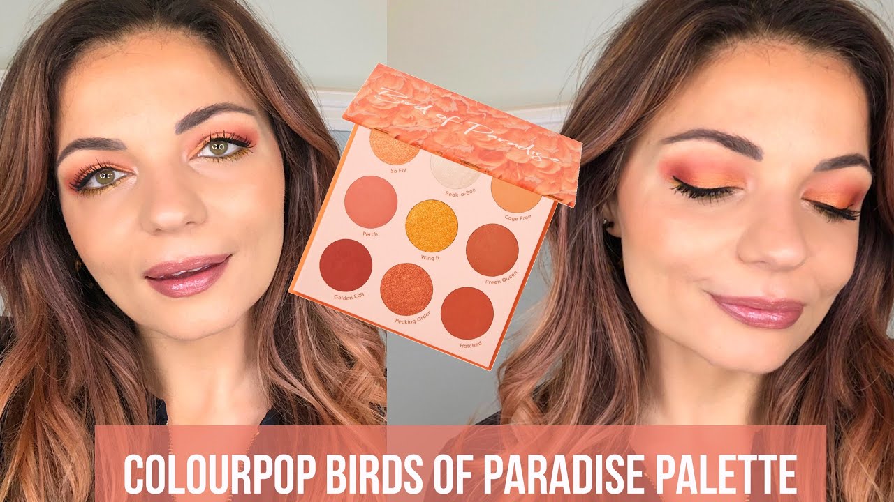 Quick Coral Eyes: An easy, wearable pop of color with the new Colourpop ...