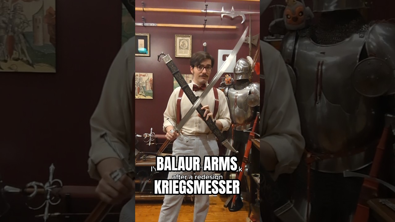 Balaur Arms Kriegsmesser - YouTube