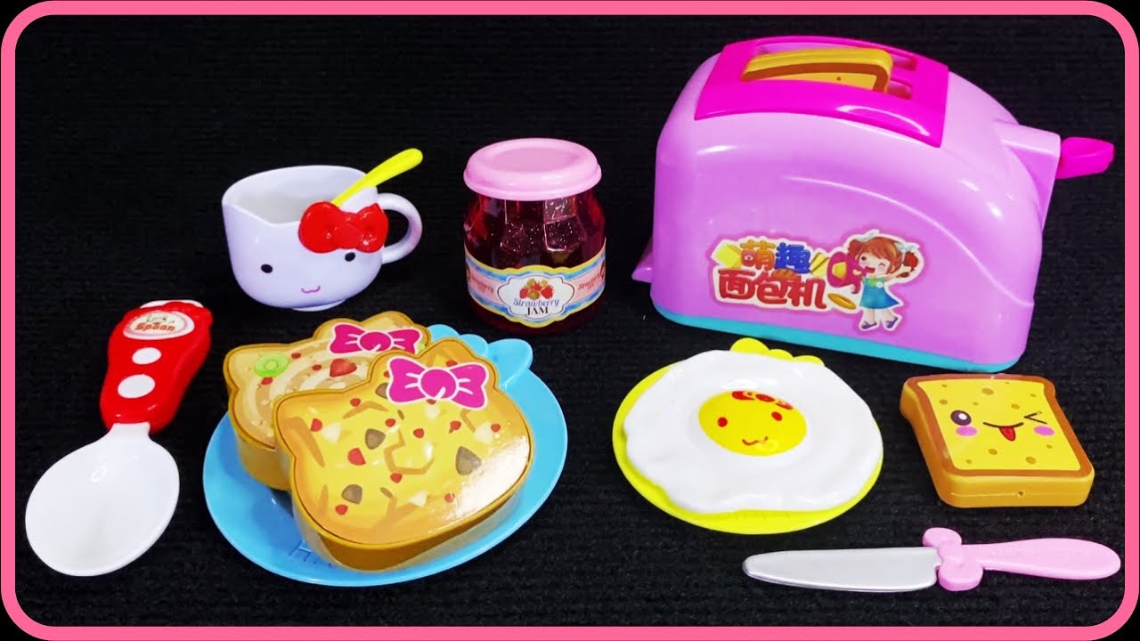 5 Minutes Satisfying with Unboxing Cute Mini Breakfast Set ASMR ( No ...