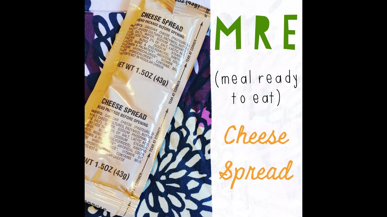 Bearcellaneous Episode 105 "MRE's Cheese Spread" - YouTube