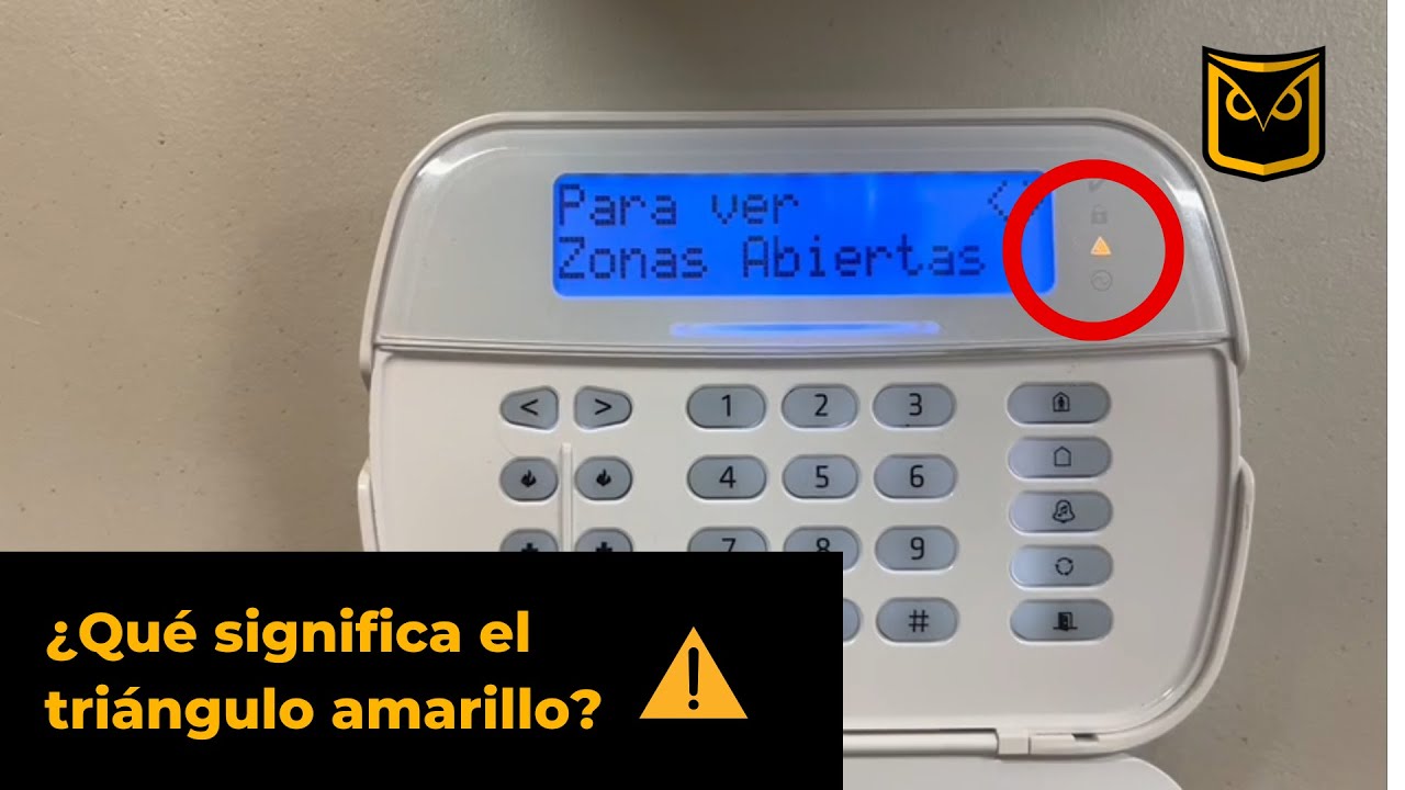 ¿Qué significa la aparición de un triángulo amarillo en mi sistema de ...