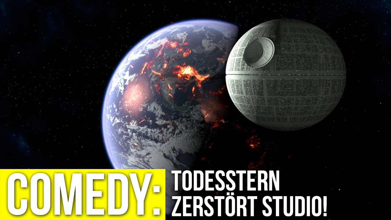 Studio Explodiert - Todesstern zerstört das NerdStar Studio - YouTube