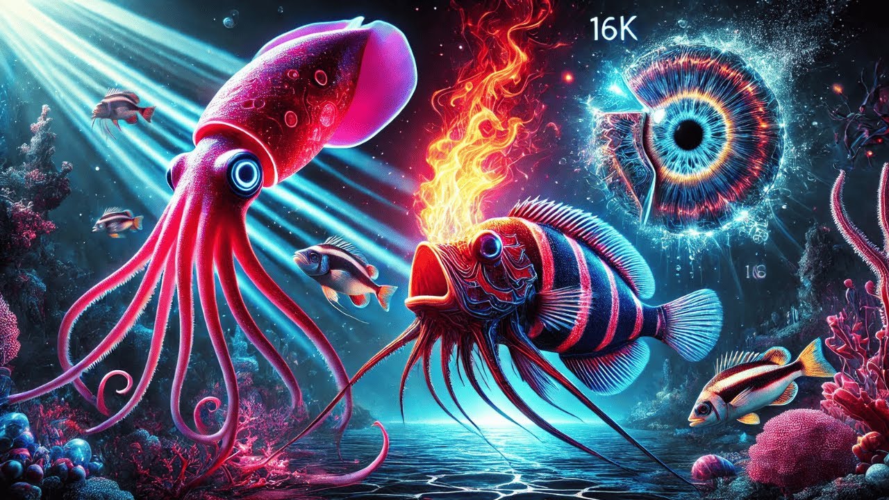 Marvels of the ocean depths: Enigmatic marine beings - YouTube