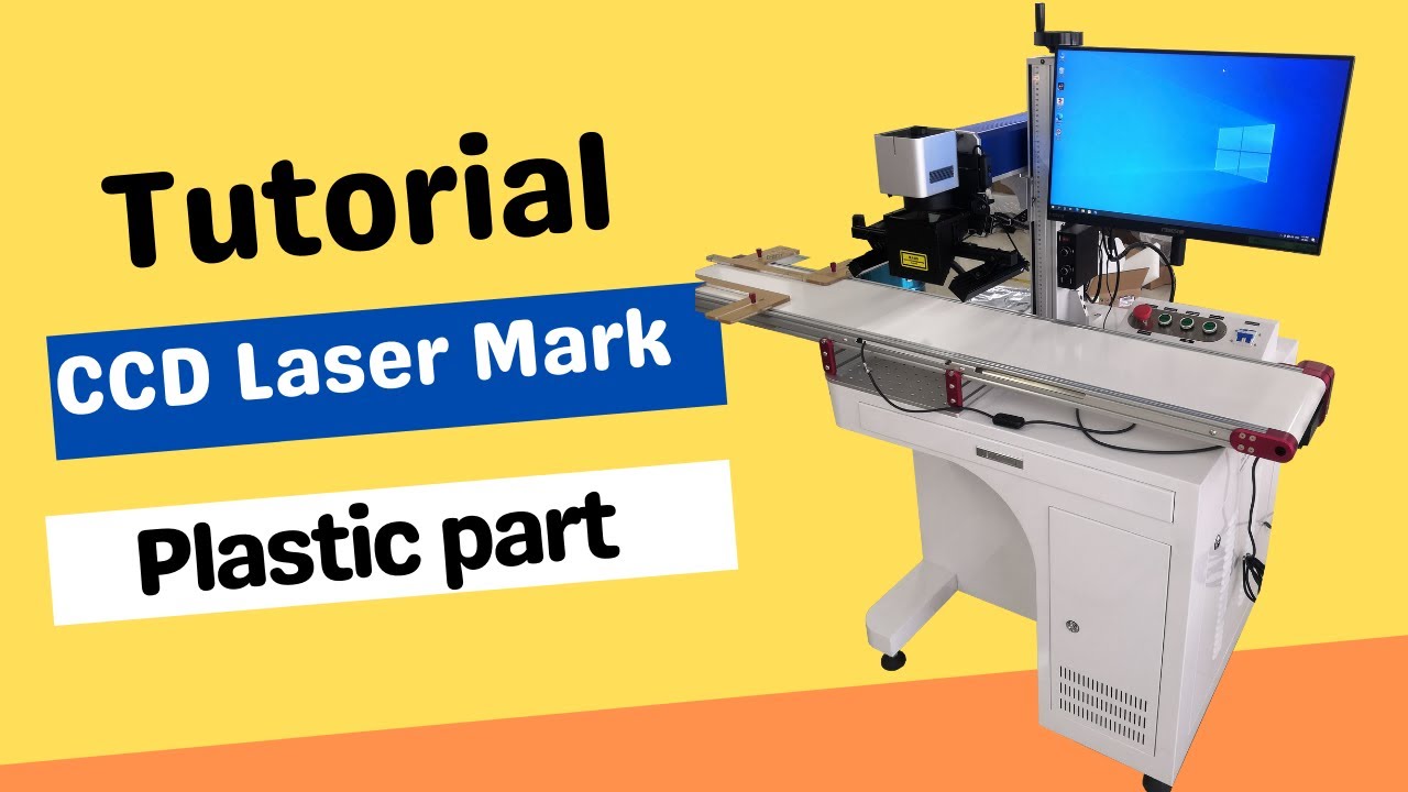 Plastic part laser marking | CCD Laser marking machine - YouTube