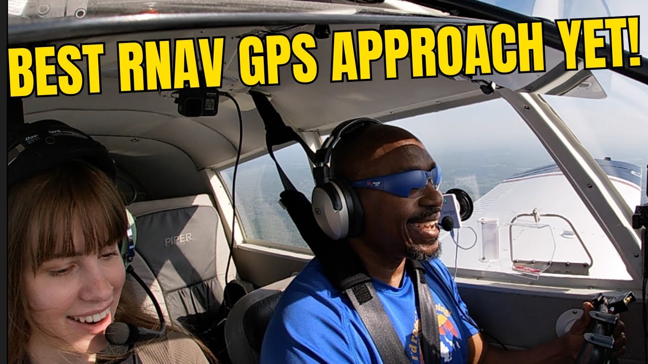 Best RNAV GPS Approach Yet! - YouTube