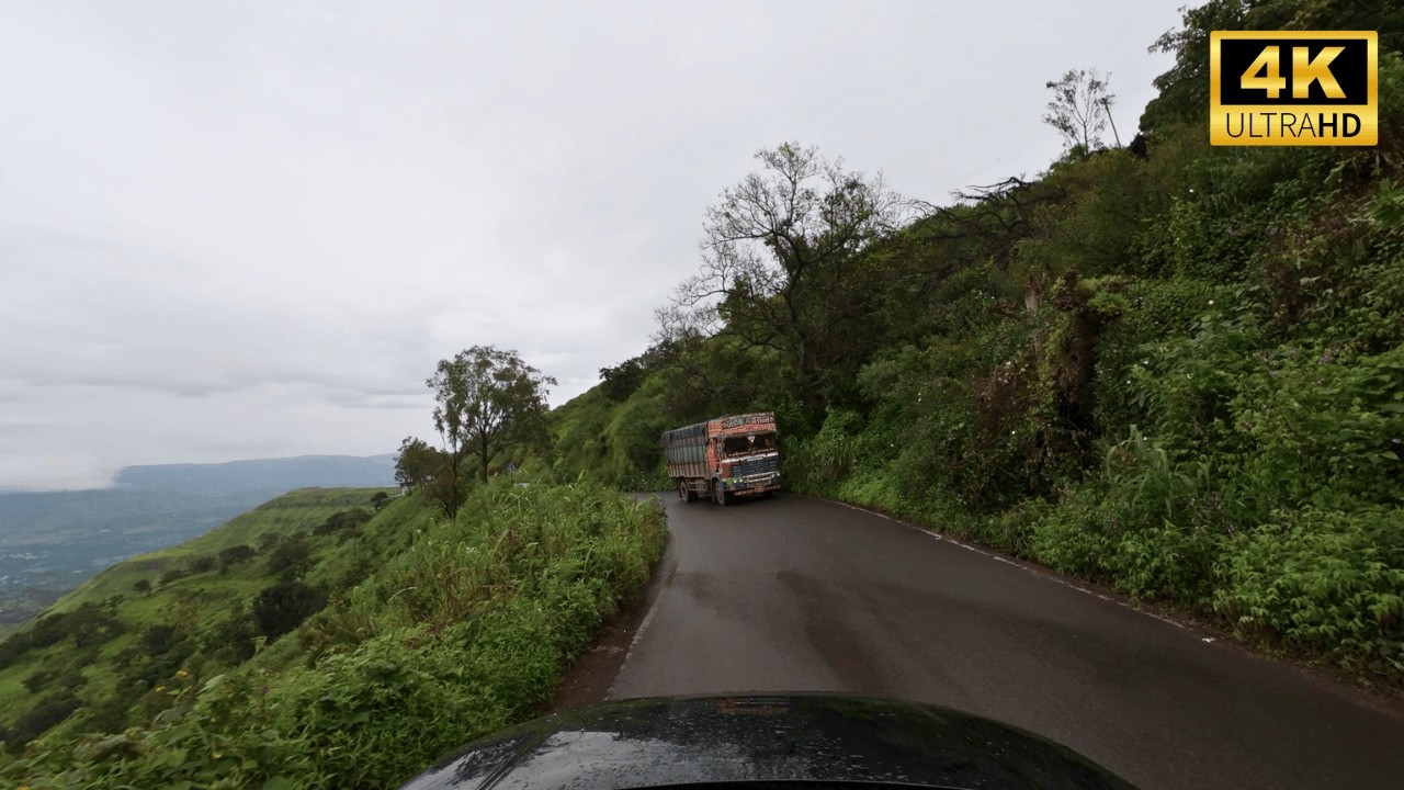 Hills of Panchgani to Pune City - Scenic Early Morning Drive - Monsoon ...