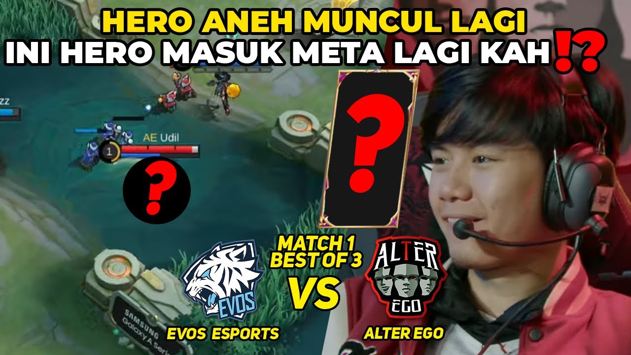 EVOS DIJADIIN BADUT SAMA HERO INI ‼️ NI HERO KNP BISA KUAT BEGINI YA ⁉️ ...