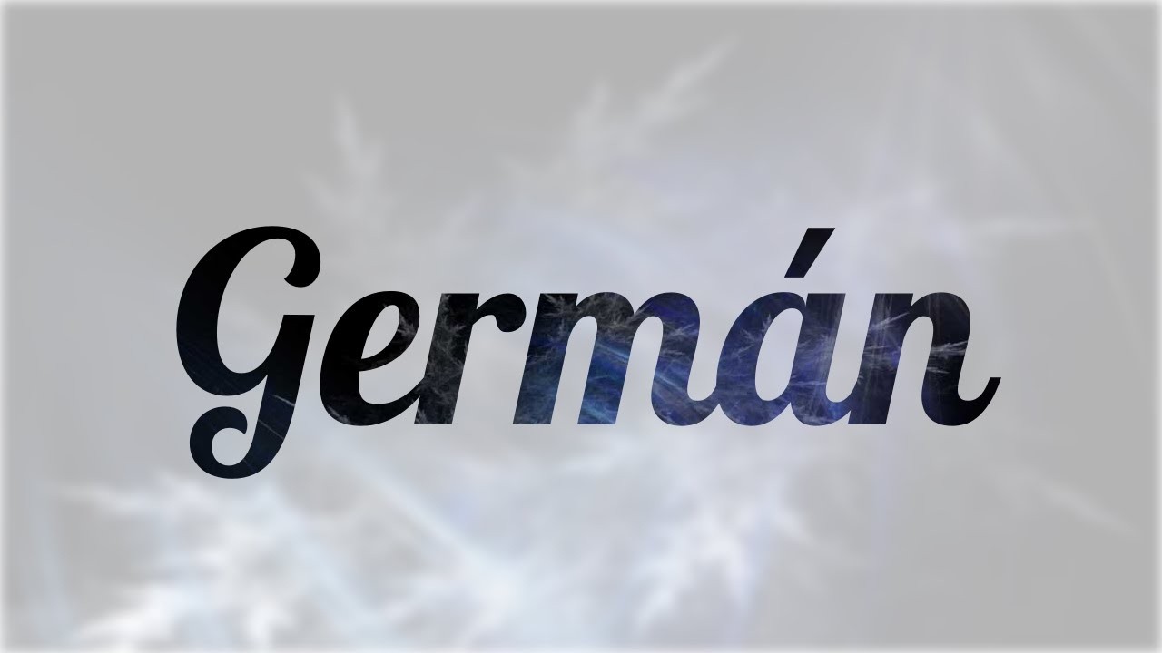 El Misterio Detrás del Nombre Germán: Su Significado y Simbolismo - YouTube