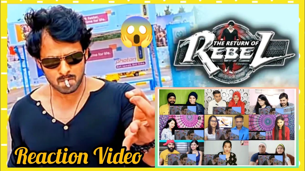 Rebel Movie Scene Reaction Mashup | Prabhas Interva l Fight Scene ...
