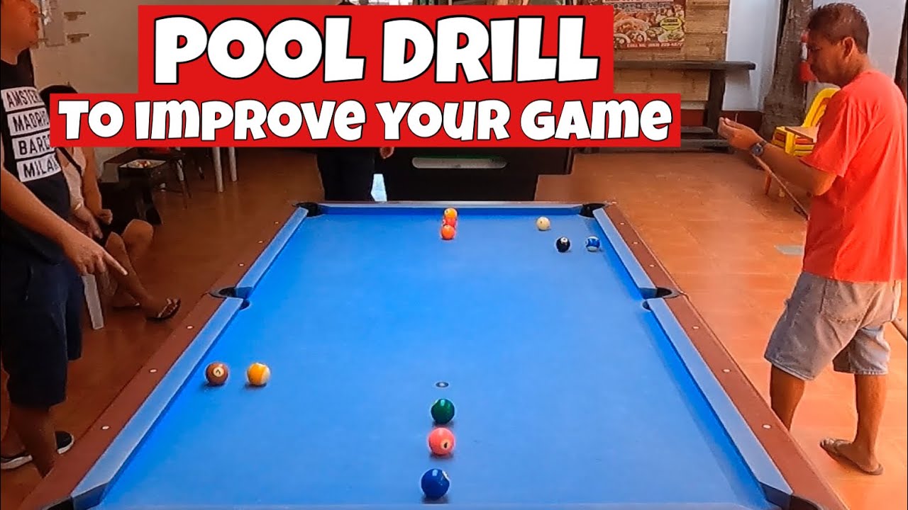 Improve Your Game using this Pool Drill | Improve Cue Ball Control ...
