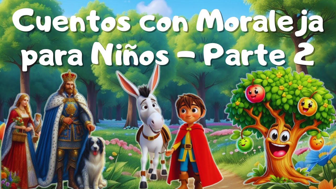 CUENTOS con Moraleja para NIÑOS 📖 | Parte 2 | 30 Minutos de Enseñanzas ...