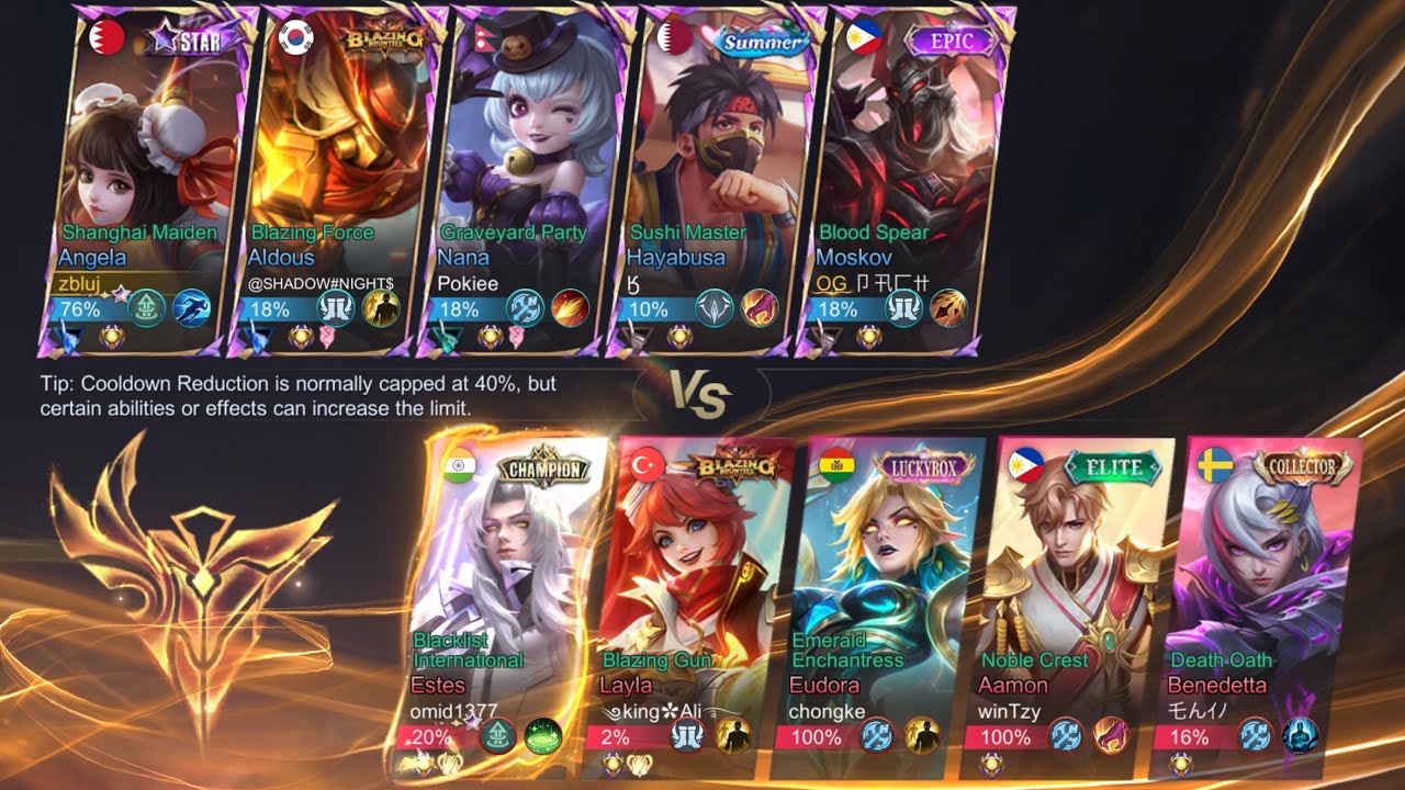 S37 MYTHICAL HONOR Tier Rank Game Mode #MobileLegends - YouTube