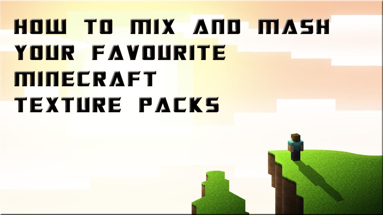 Minecraft: How To Mix Texture Packs + Reviews - YouTube