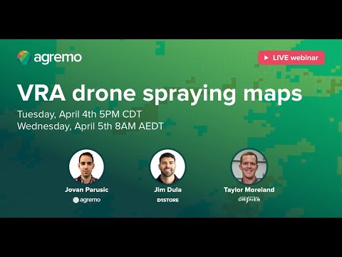 WEBINAR: VRA Drone Spraying Maps - YouTube