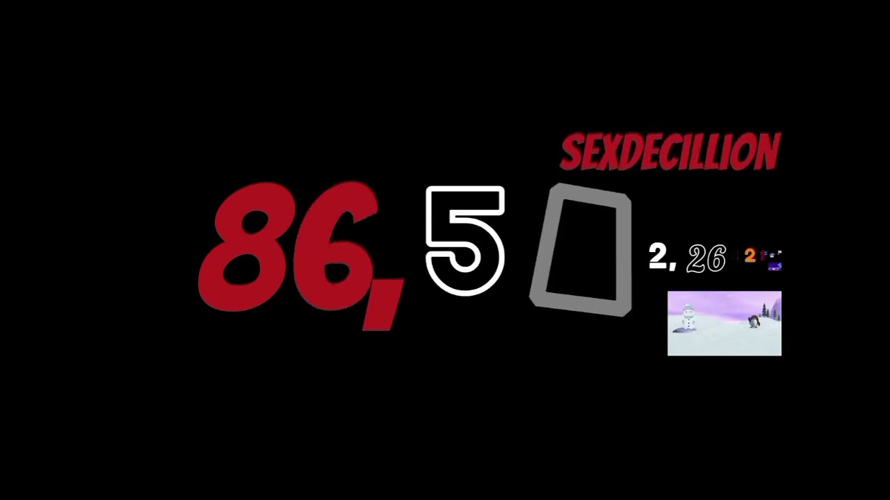 0 to Sep Decillion with sounds - YouTube