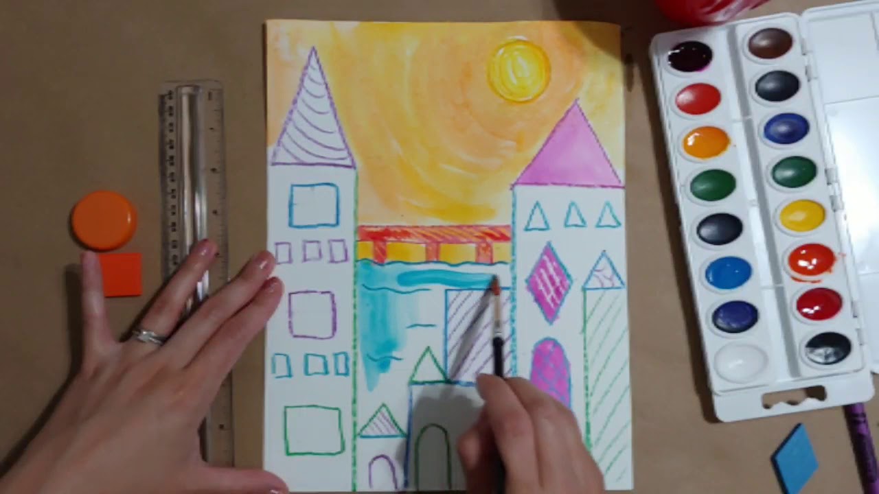 Color and Shape City - YouTube