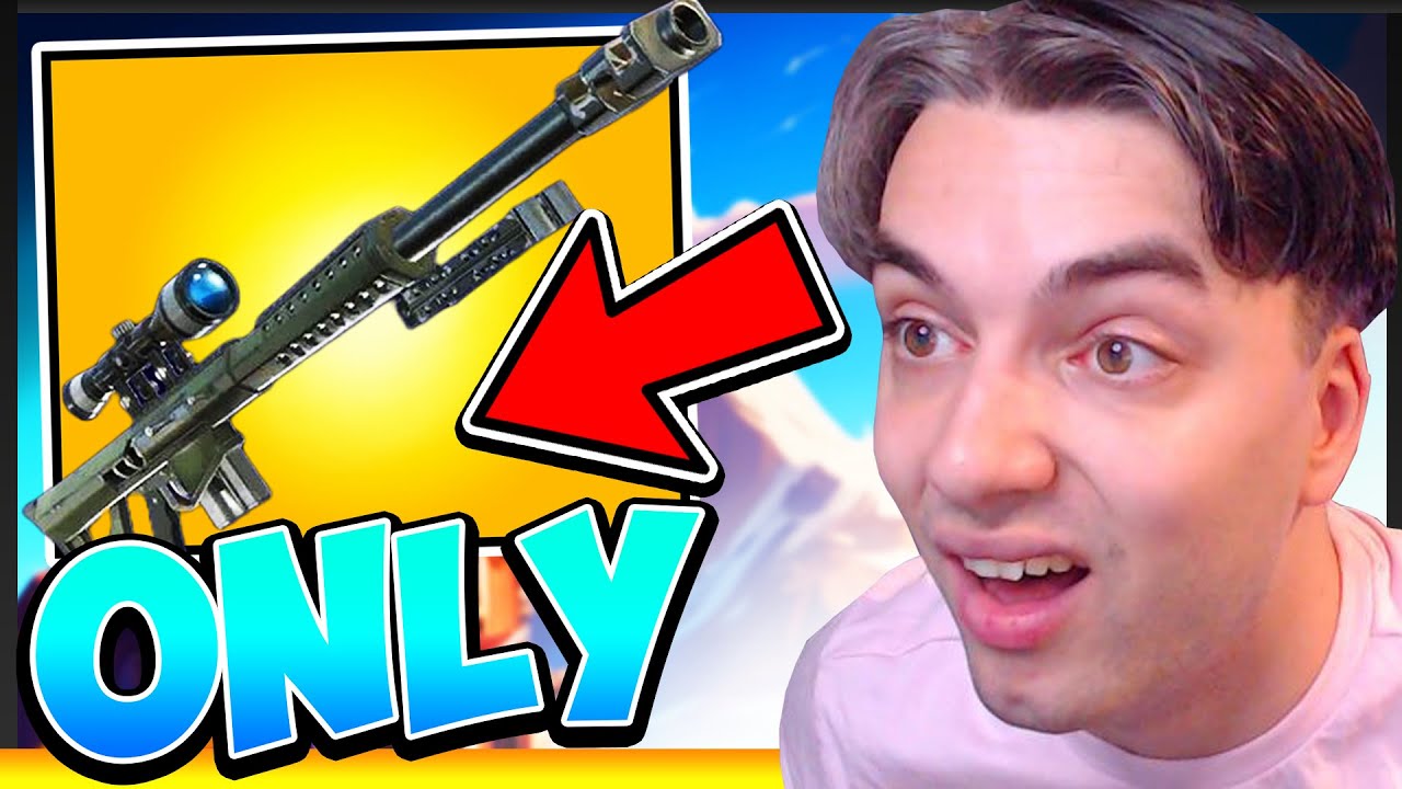 Extreme *SNIPER ONLY* Challenge in Fortnite! - YouTube