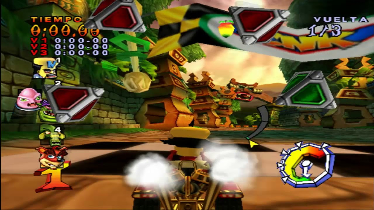 Crash Nitro Kart: Cortex Team - Parte 5 (Terra 2) - YouTube