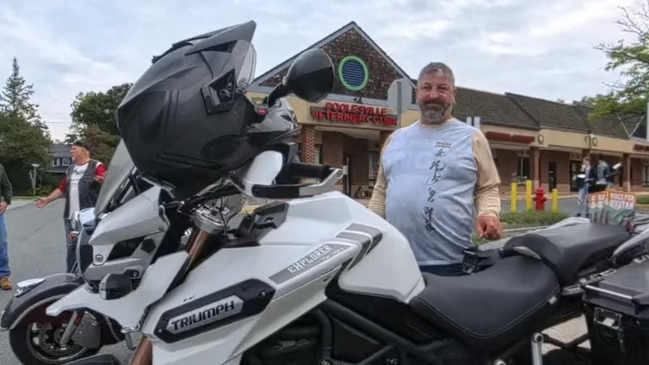 Bikes and Breakfast 9-1-2024 -Triumph Explorer 1200 -Poolesville Md ...