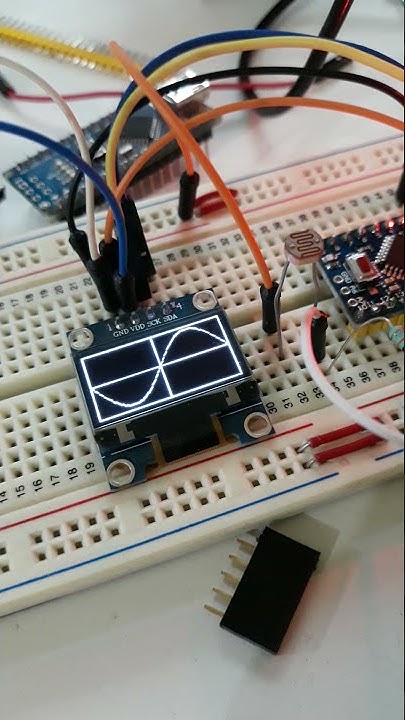 Arduino Pro Mini y OLED 128X64 - YouTube