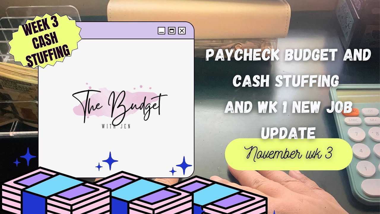 Cash Envelope Stuffing + BUDGET UPDATE | Wk3 stuffing | Low Income ...