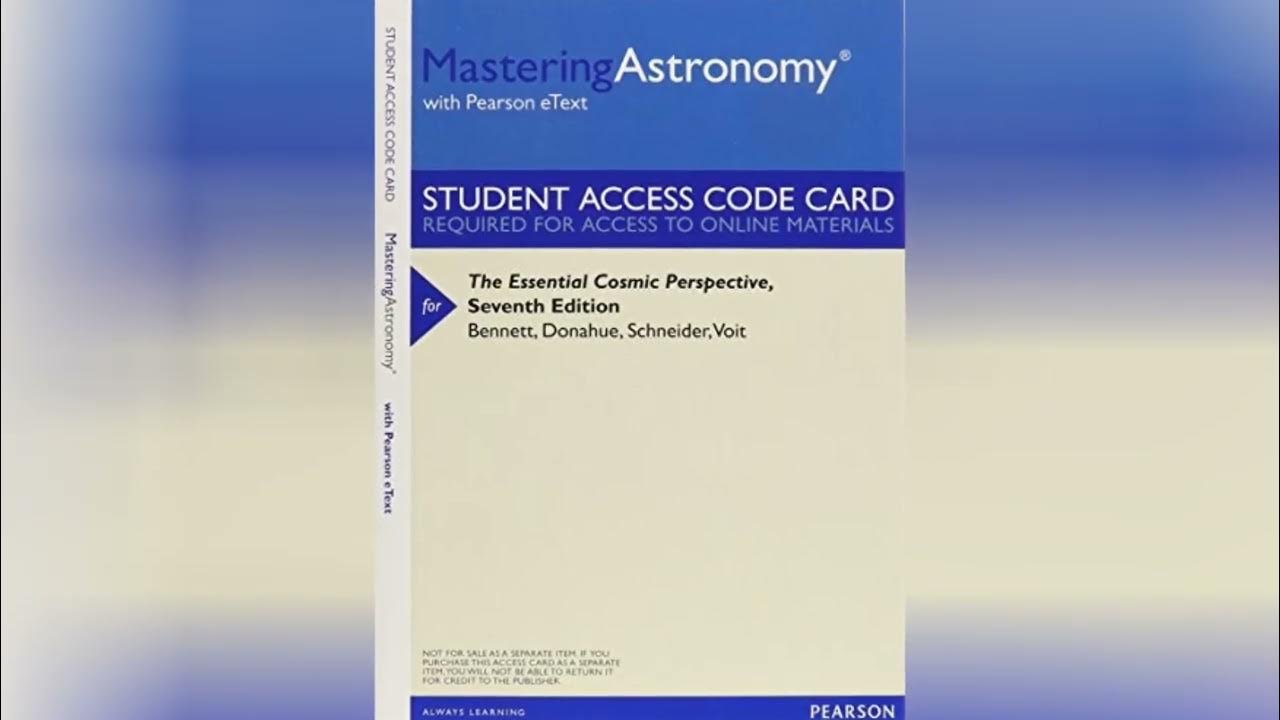 Master Astronomy: Essential Cosmic Perspective 7th Edition Tutorial - YouTube