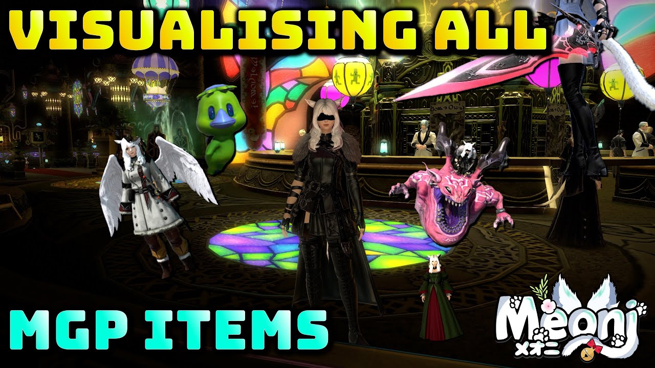 FFXIV: Make It Rain 2023 - Visualising All MGP Rewards You Could Get ...