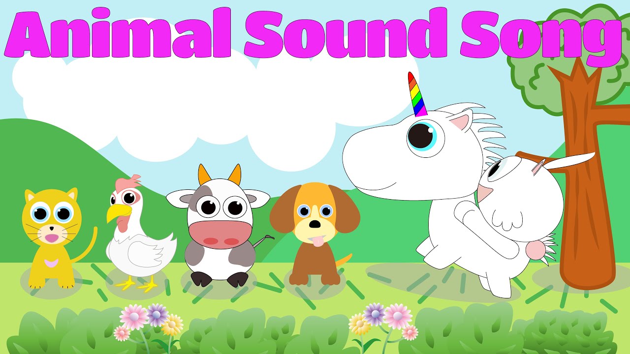 Animal Sound Song | Sing Along | FUN RHYME - YouTube