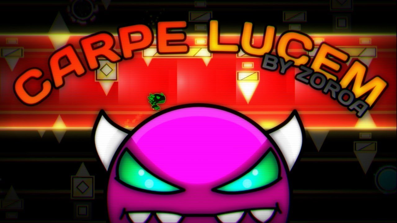 "Carpe Lucem" 100% by Zoroa (Demon) - Geometry Dash 2.11 - YouTube