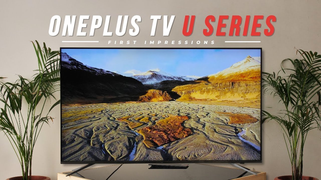One Plus 50" U Series TV Unboxing and First Impressions - YouTube