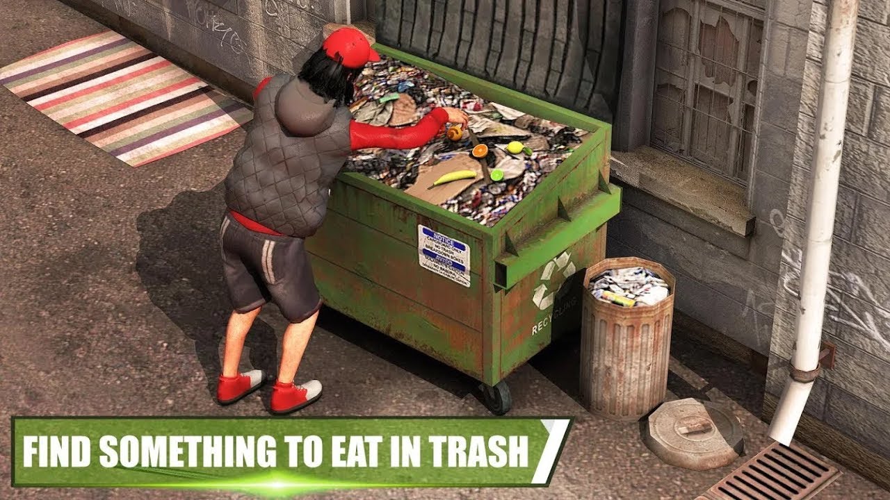 Homeless Hobo Life: Tramp Survival Simulator (by 1der Sports) - Android ...