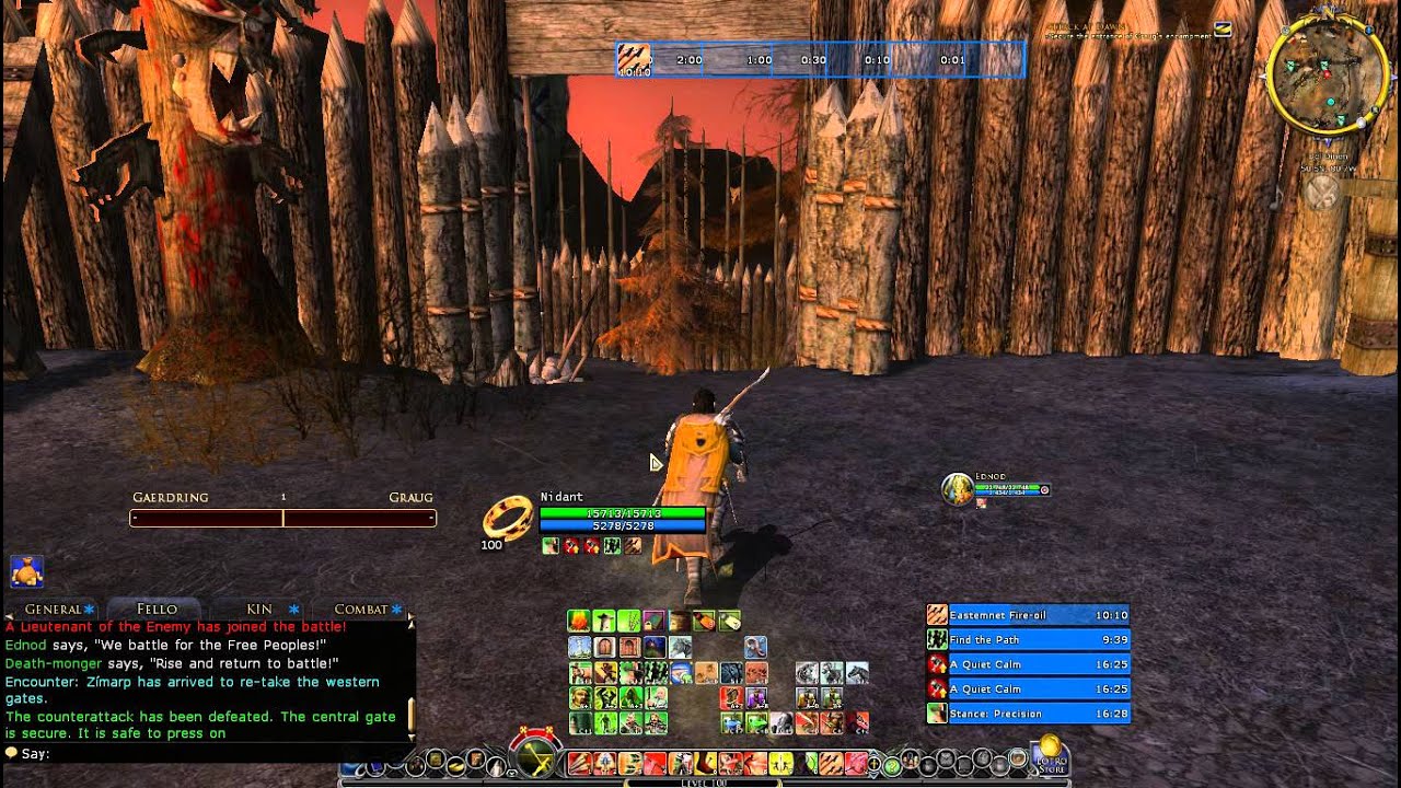 lotro hunter trait rotation - YouTube
