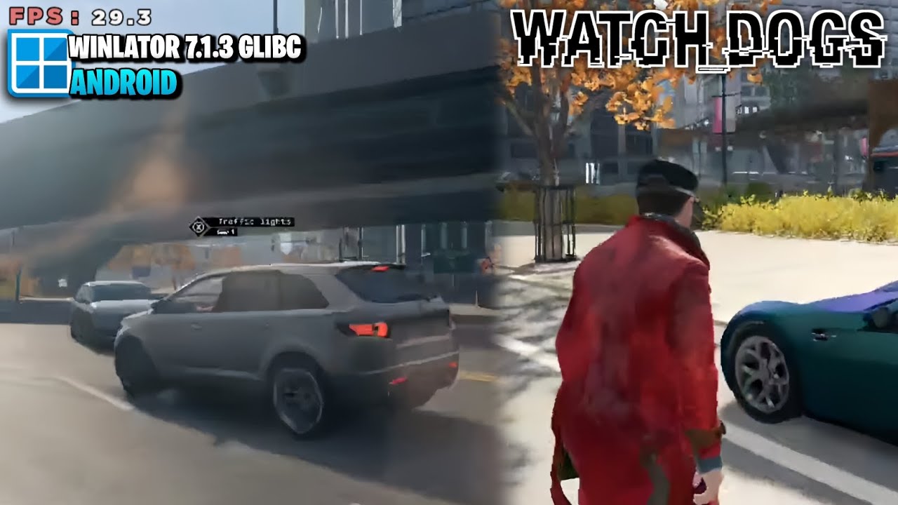 Watch Dogs on Android Winlator Glibc Cmod Gameplay Test Snapdragon 720g ...