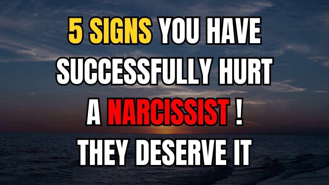 5 Signs You Have Successfully Hurt a Narcissist! They Deserve It | npd ...