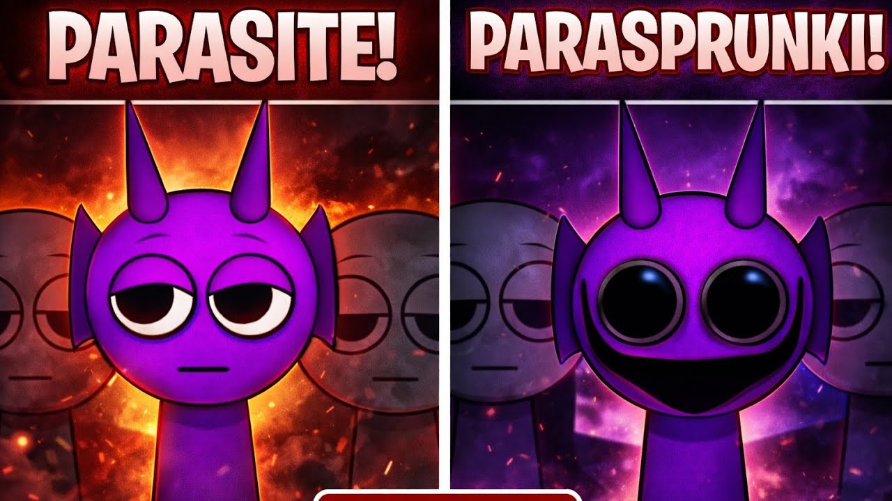 Sprunki Parasite Vs Parasprunki - YouTube