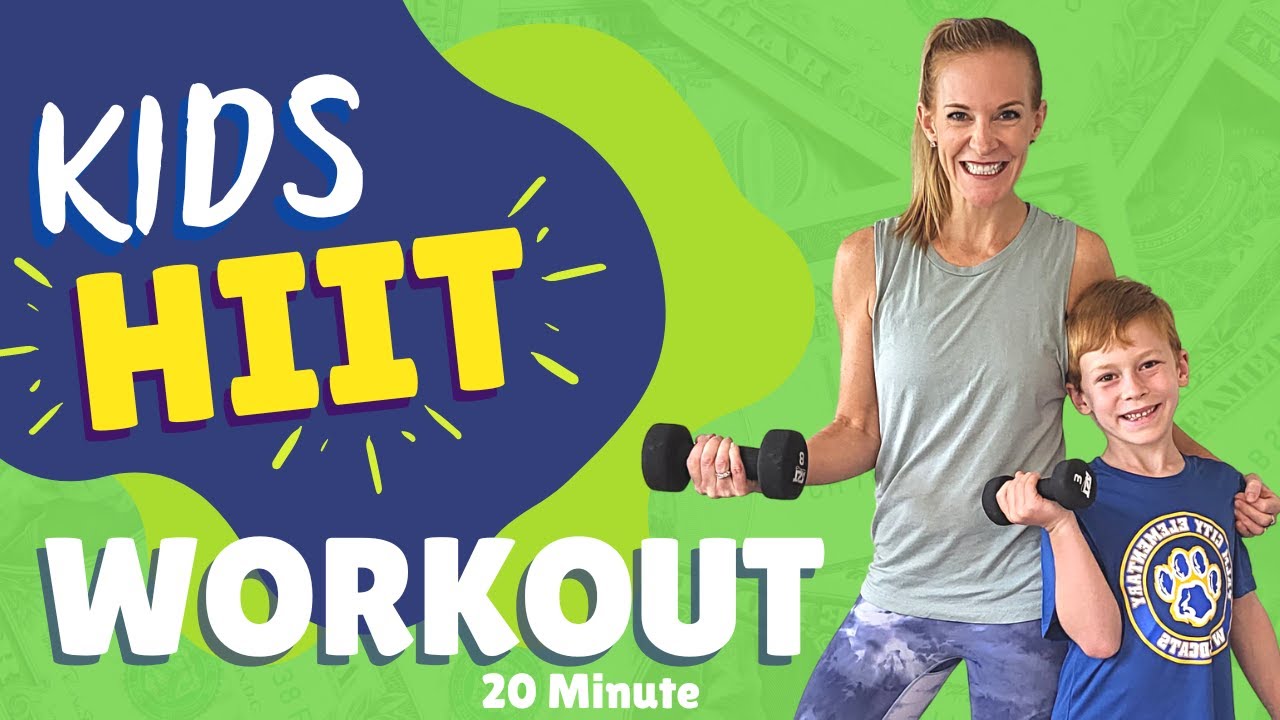 Exercise For Kids - Workout For Busy Moms (Intense!) - YouTube