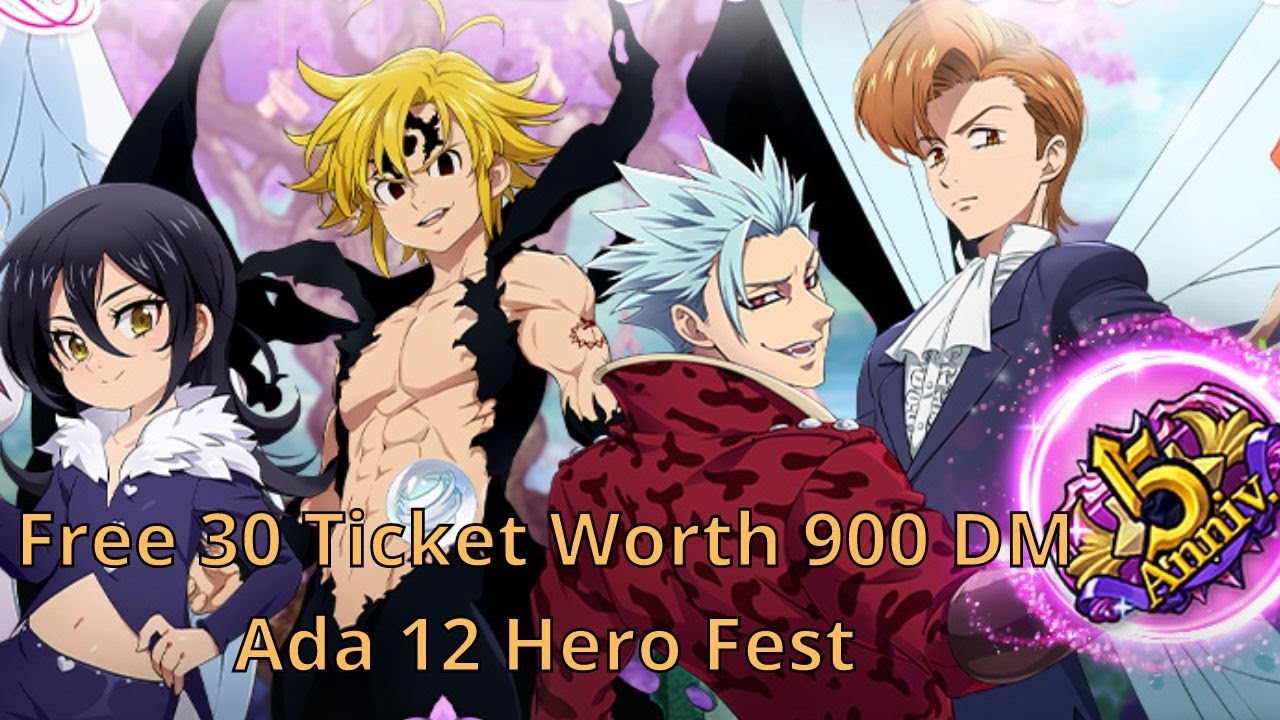 New Update Japan 7DS The Seven Deadly Sins Grand Cross SDSGC - YouTube
