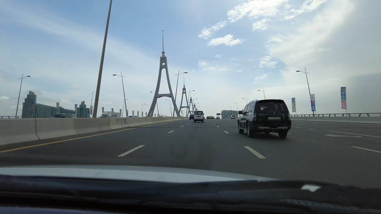 Business Bay Road | Crossing Bridge to Al Ittihad Road, Dubai (UAE) 🇦🇪 ...
