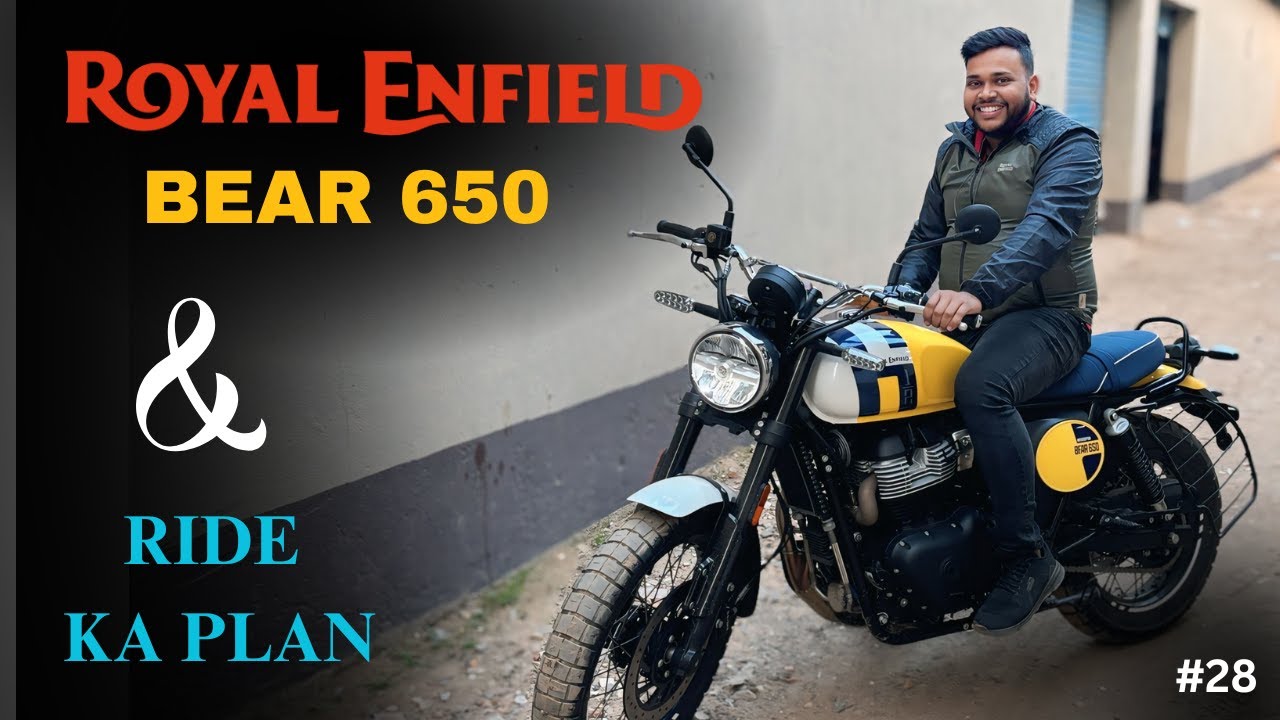 Royal Enfield Meet || Re BEAR 650 ki li test ride - YouTube