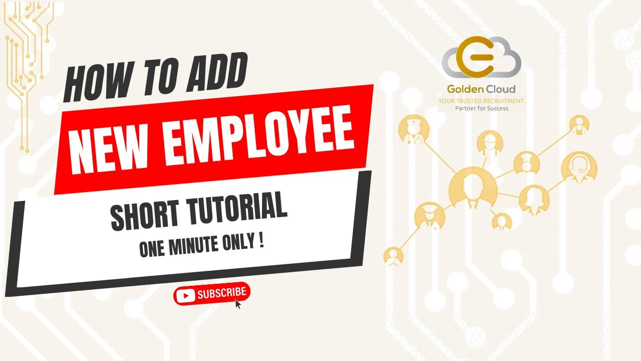 Golden Cloud - Adding New Team Members: Fast and Easy Guide - YouTube